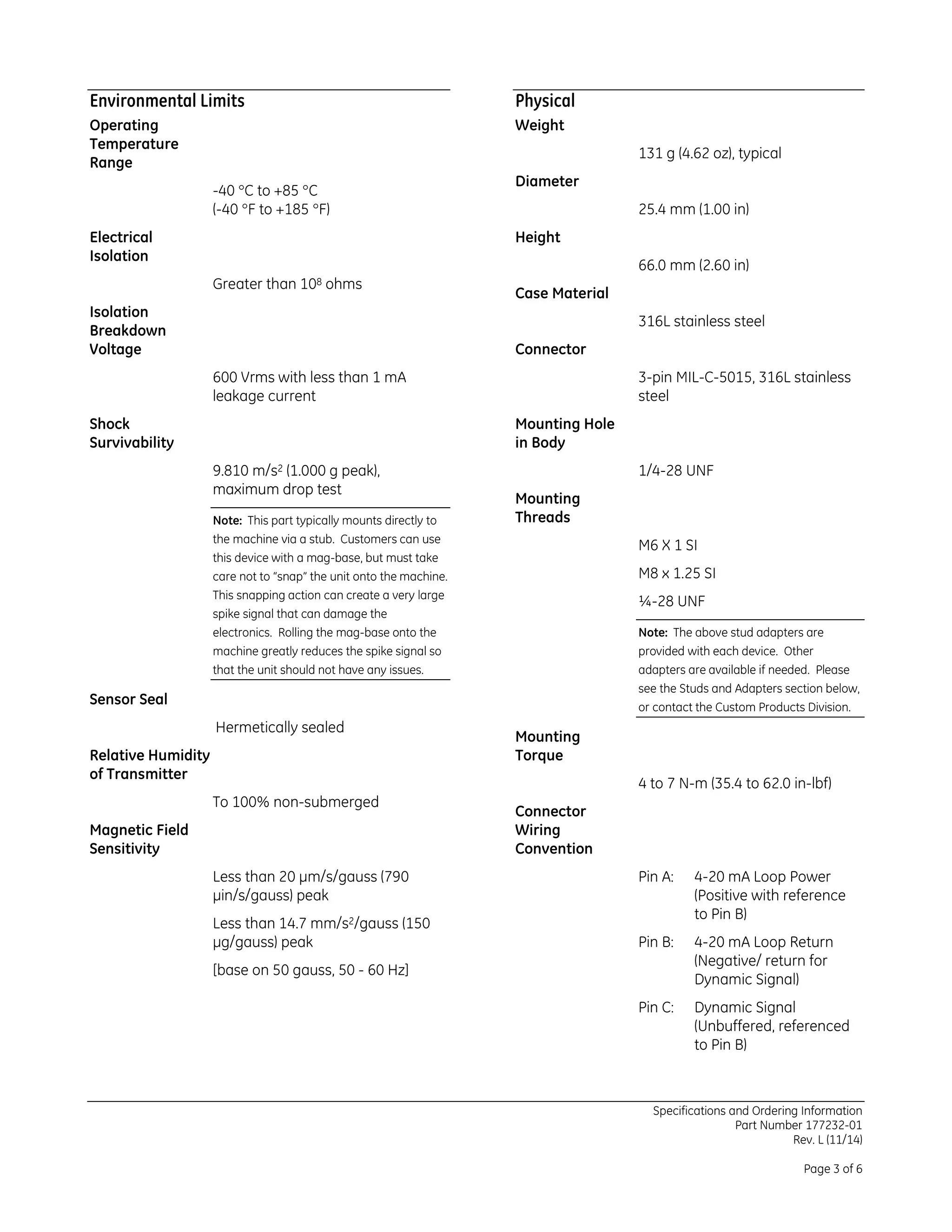 177230 seismic transmitter datasheet | PDF