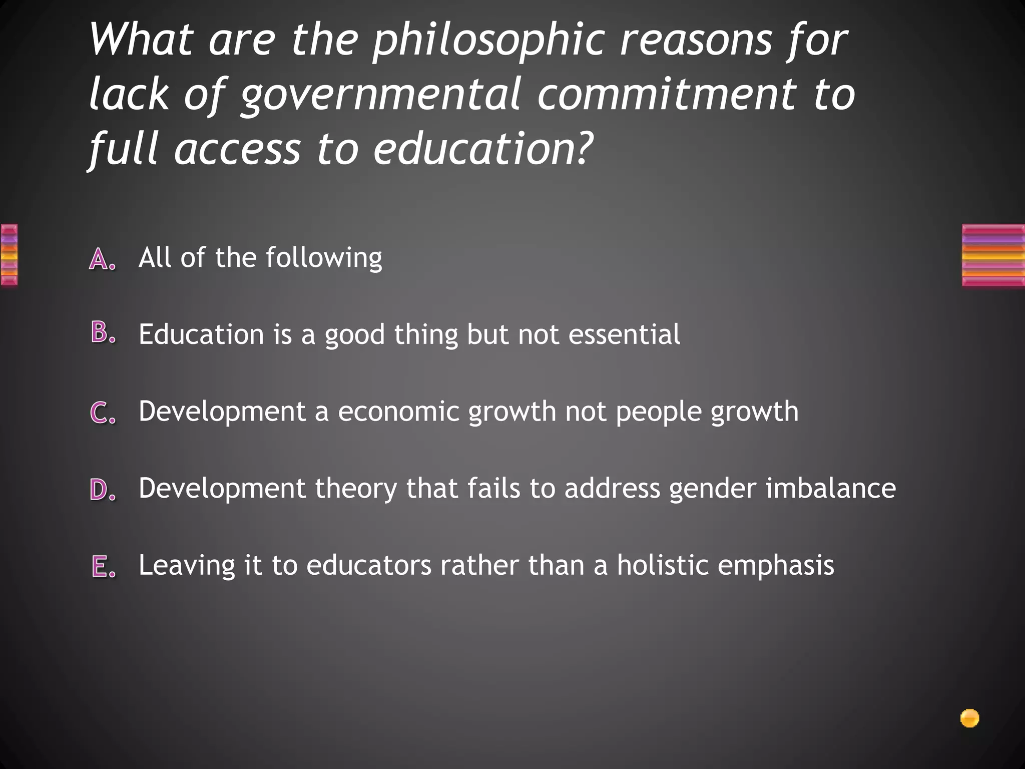 TUL 555-3 Global Gender Issues in Education | PPTX