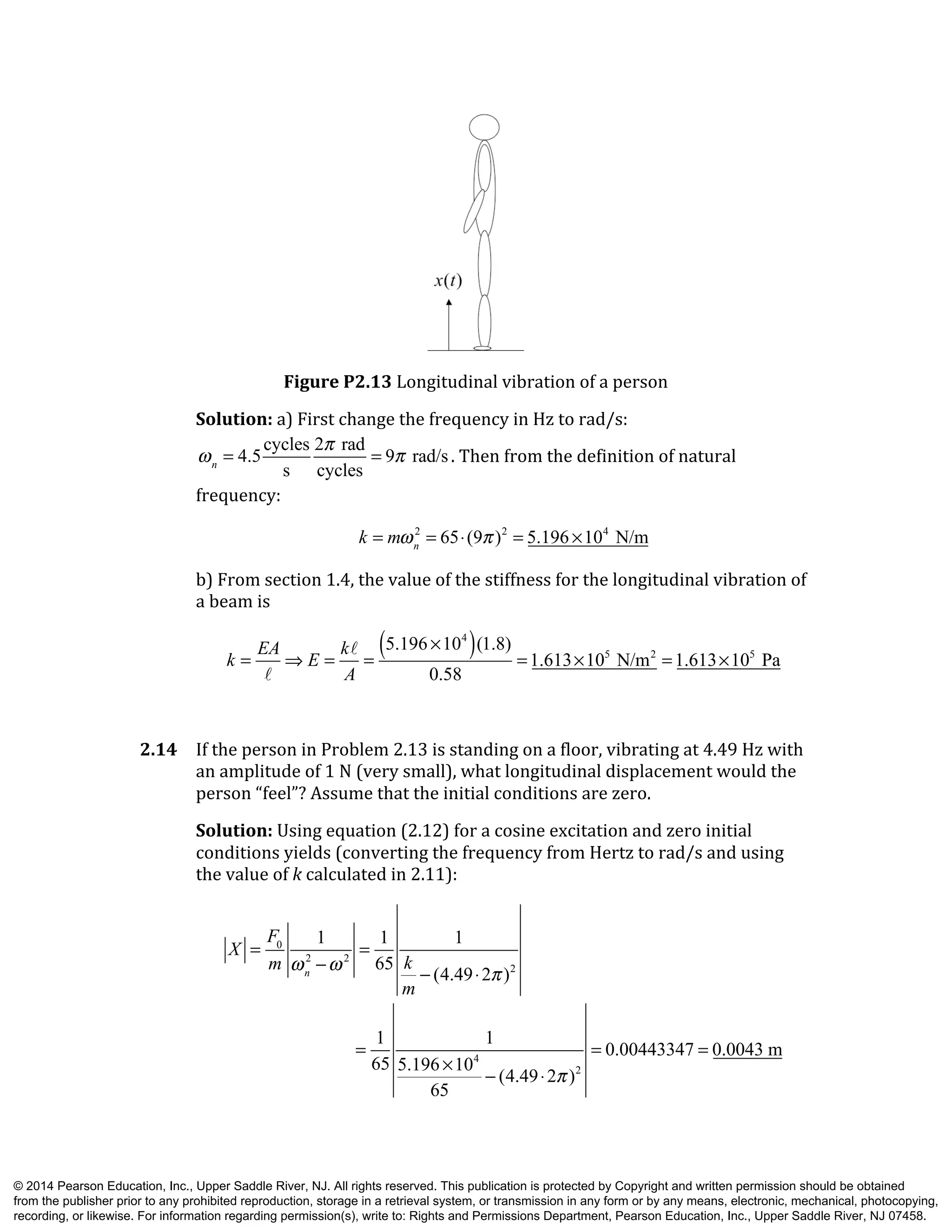Engineering Vibration 4th Edition Inman Solutions Manual | PDF