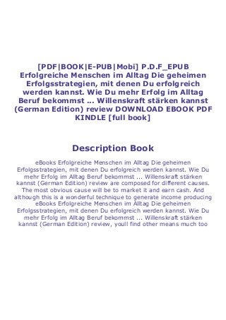 Erfolgreich im Beruf!