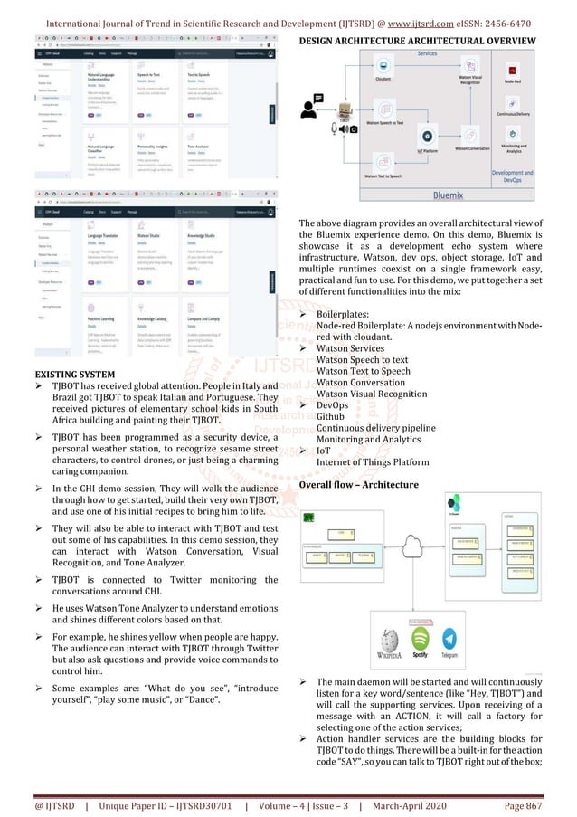 TJBOT An Open Source Cardboard Robot | PDF
