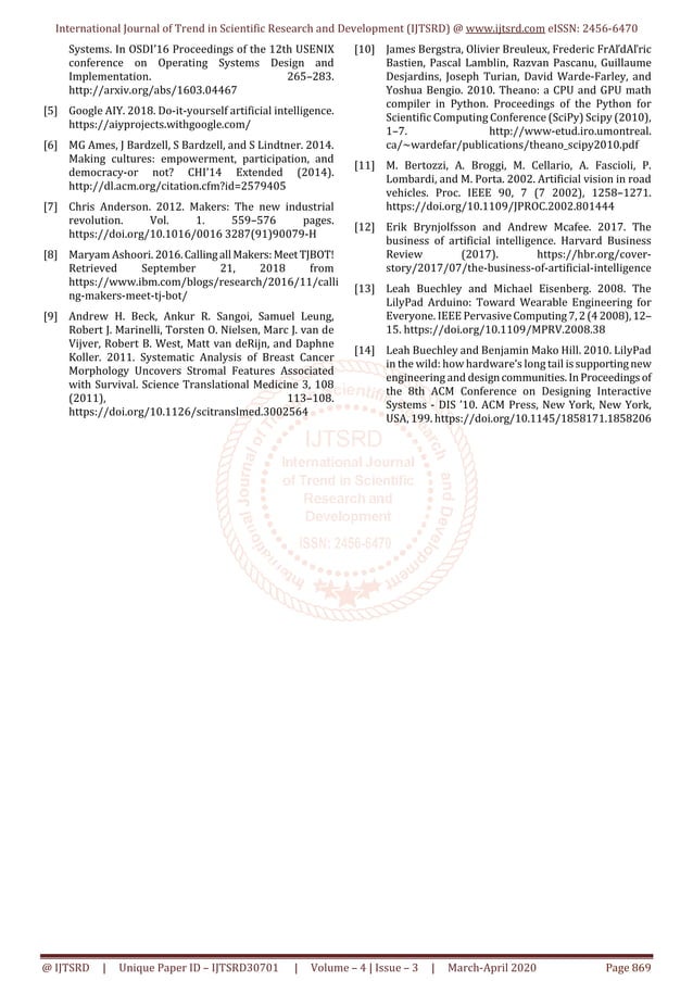 TJBOT An Open Source Cardboard Robot | PDF