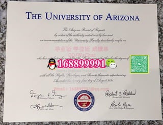 University of Arizona degree offer diploma Transcript | PPT