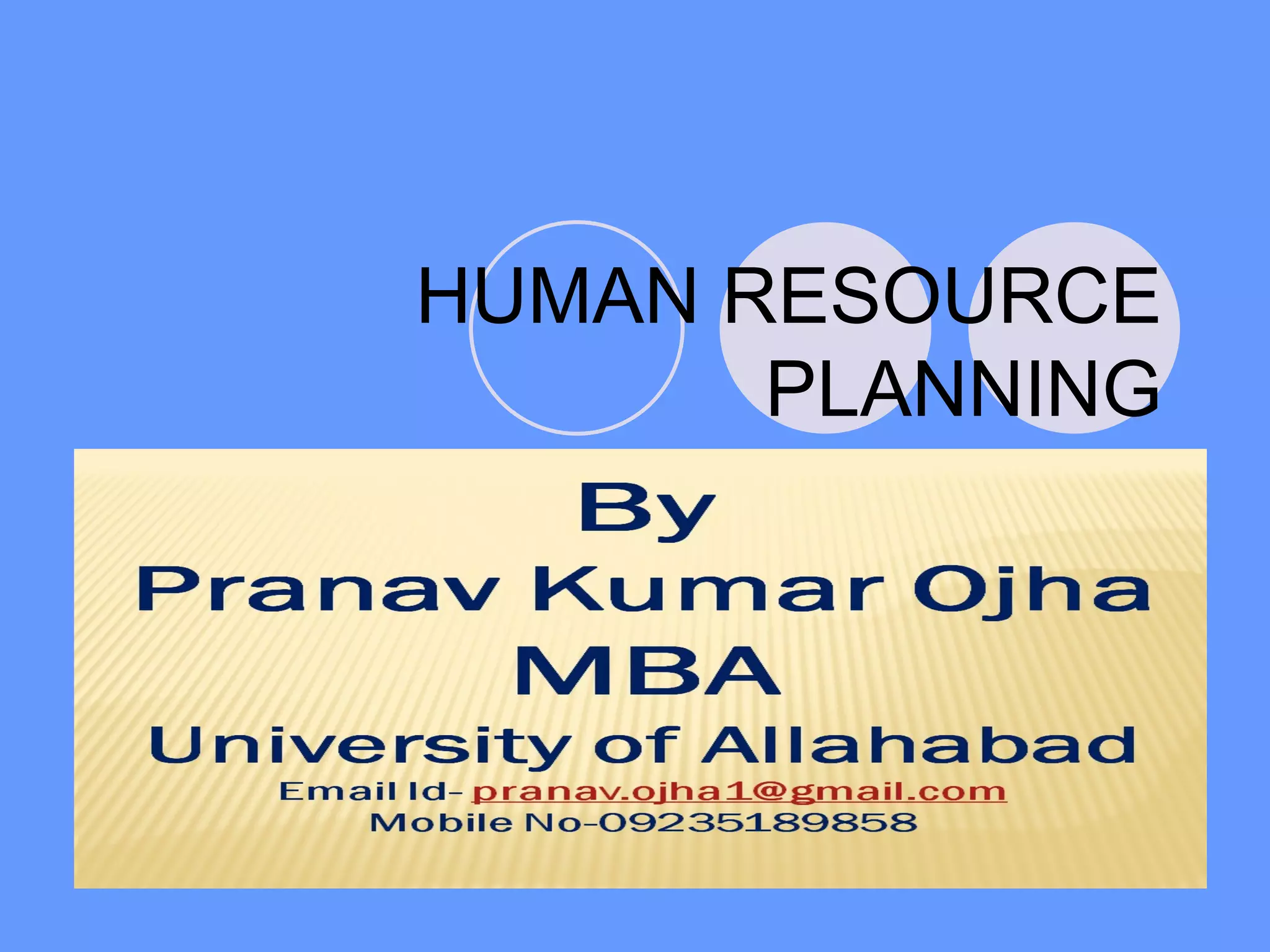 17819725 human-resource-planning | PPT