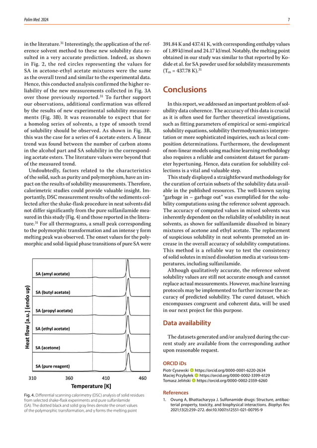 Predicting sulfanilamide solubility in the binary mixtures using a reference solvent approach | PDF