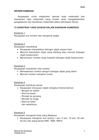 1782 manual am numerasi man 2013 | PDF