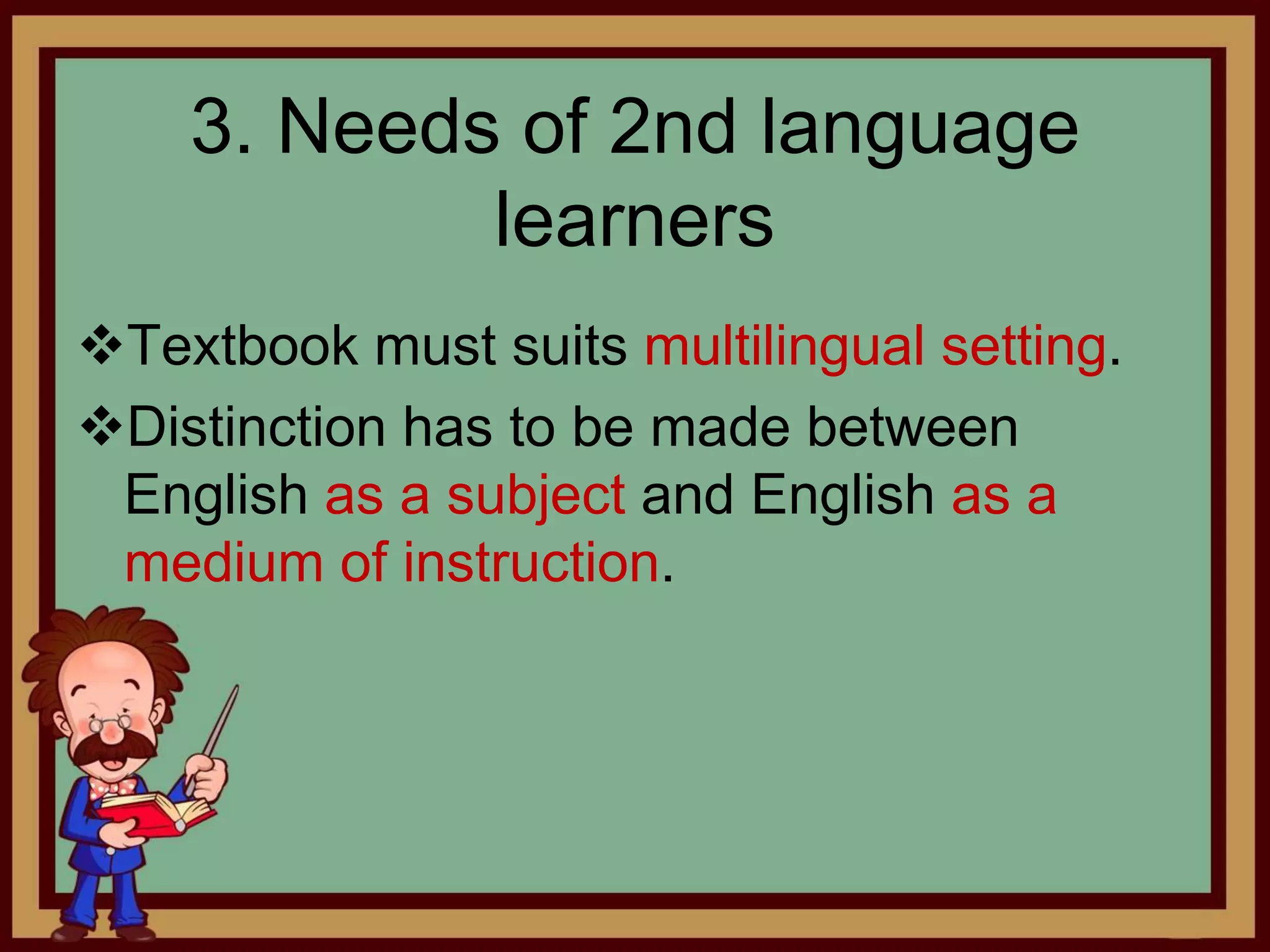 CRITERIA FOR TEXTBOOK EVALUATION | PDF