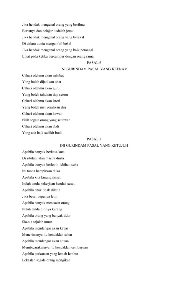 178348259 gurindam-12-dan-syair-karya-raja-ali-haji | DOC