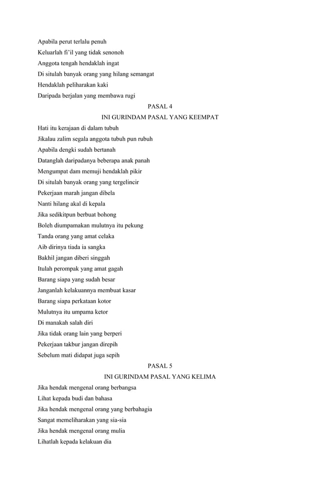 178348259 gurindam-12-dan-syair-karya-raja-ali-haji | DOC