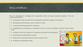 Developing an Effective Ethics Program | PPTX