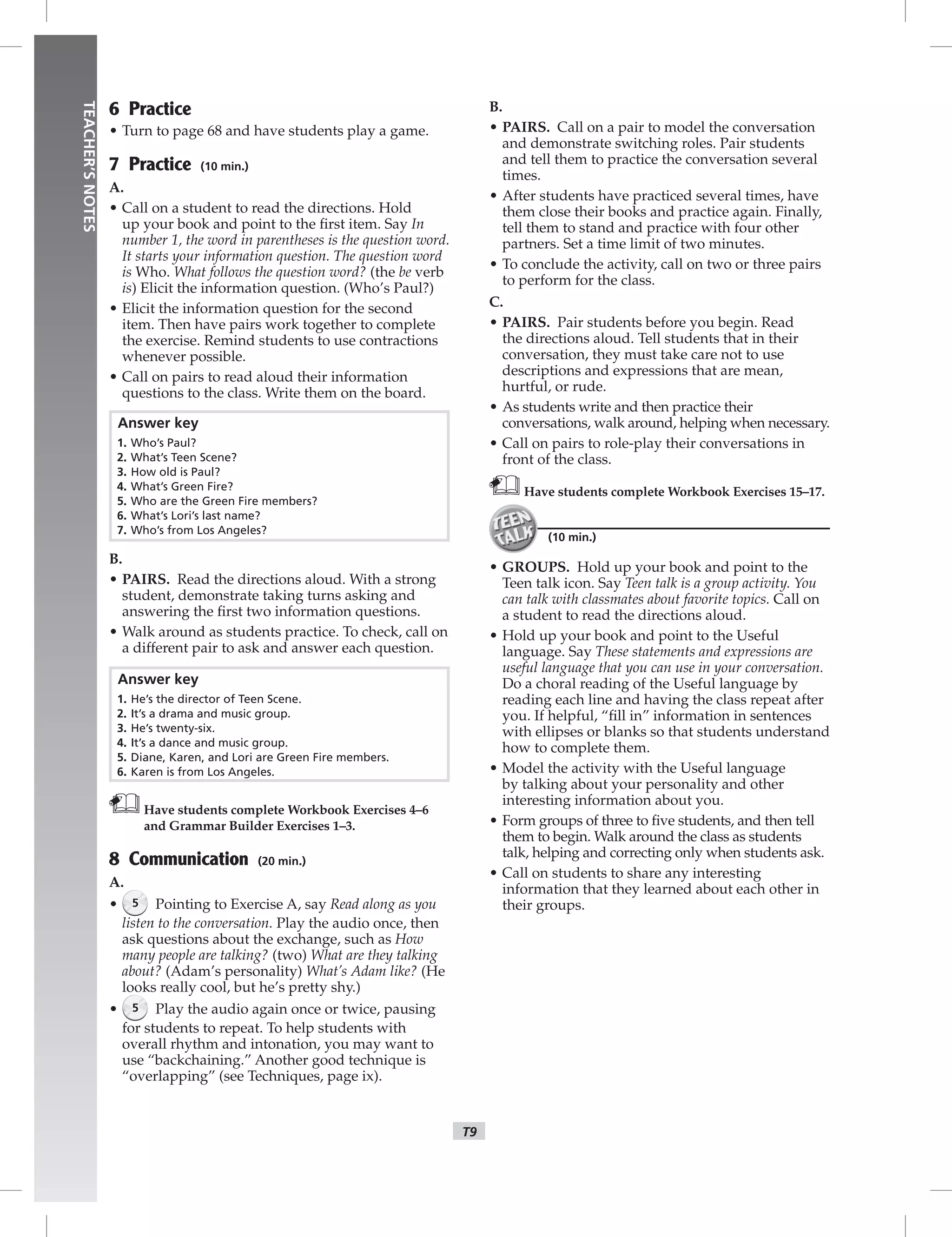 english level 3 resuelto | PDF
