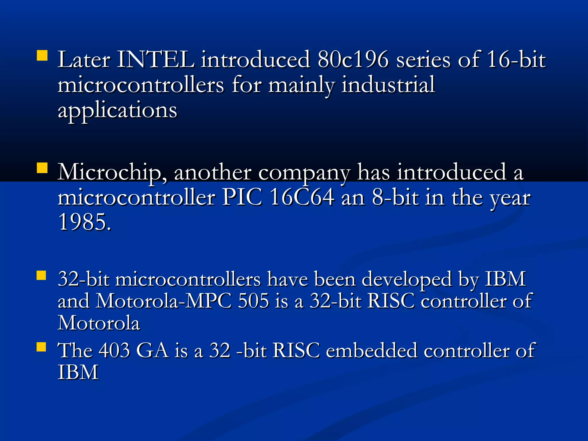microcontroller-8051-ppt(1) | PPT