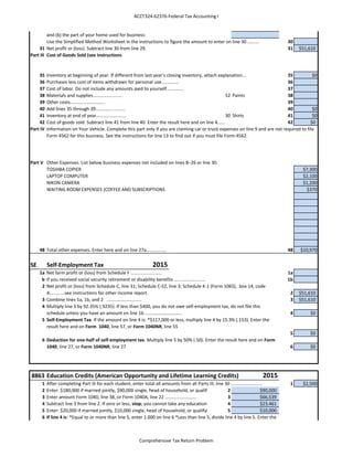 Sample 1040-2015 | PDF