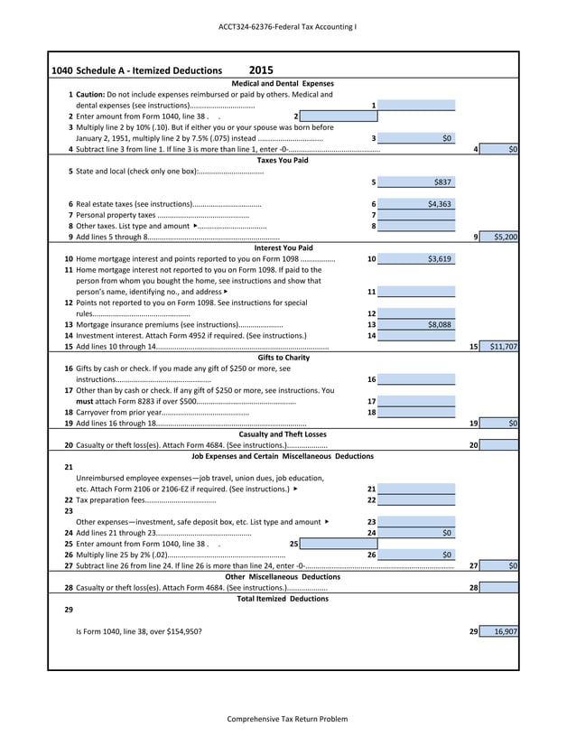 Sample 1040-2015 | PDF