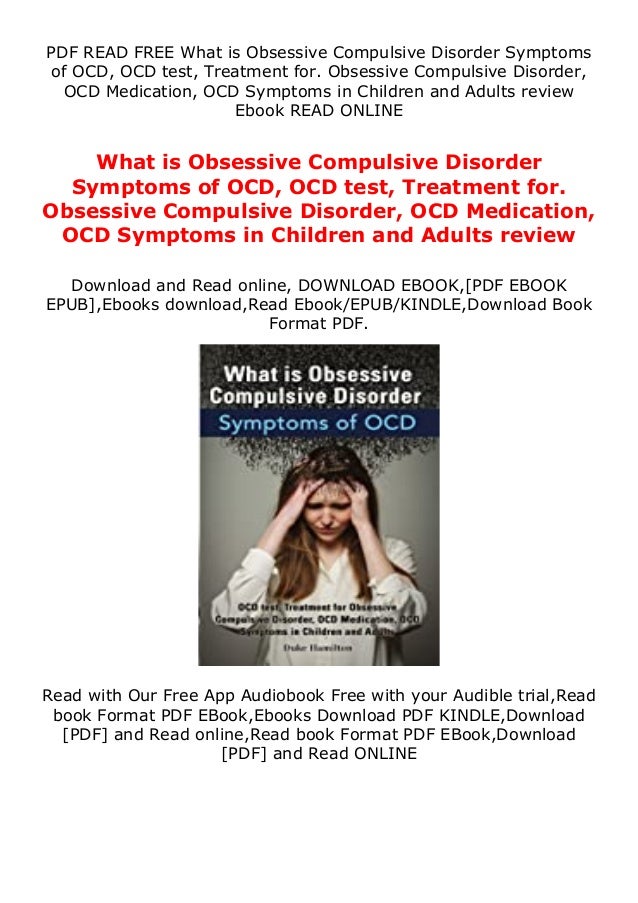 hardcover_ What is Obsessive Compulsive Disorder Symptoms of OCD, OCD ...