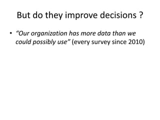 howtoturnbigdataintobetterdecisionspauwelsemac2016 | PPTX