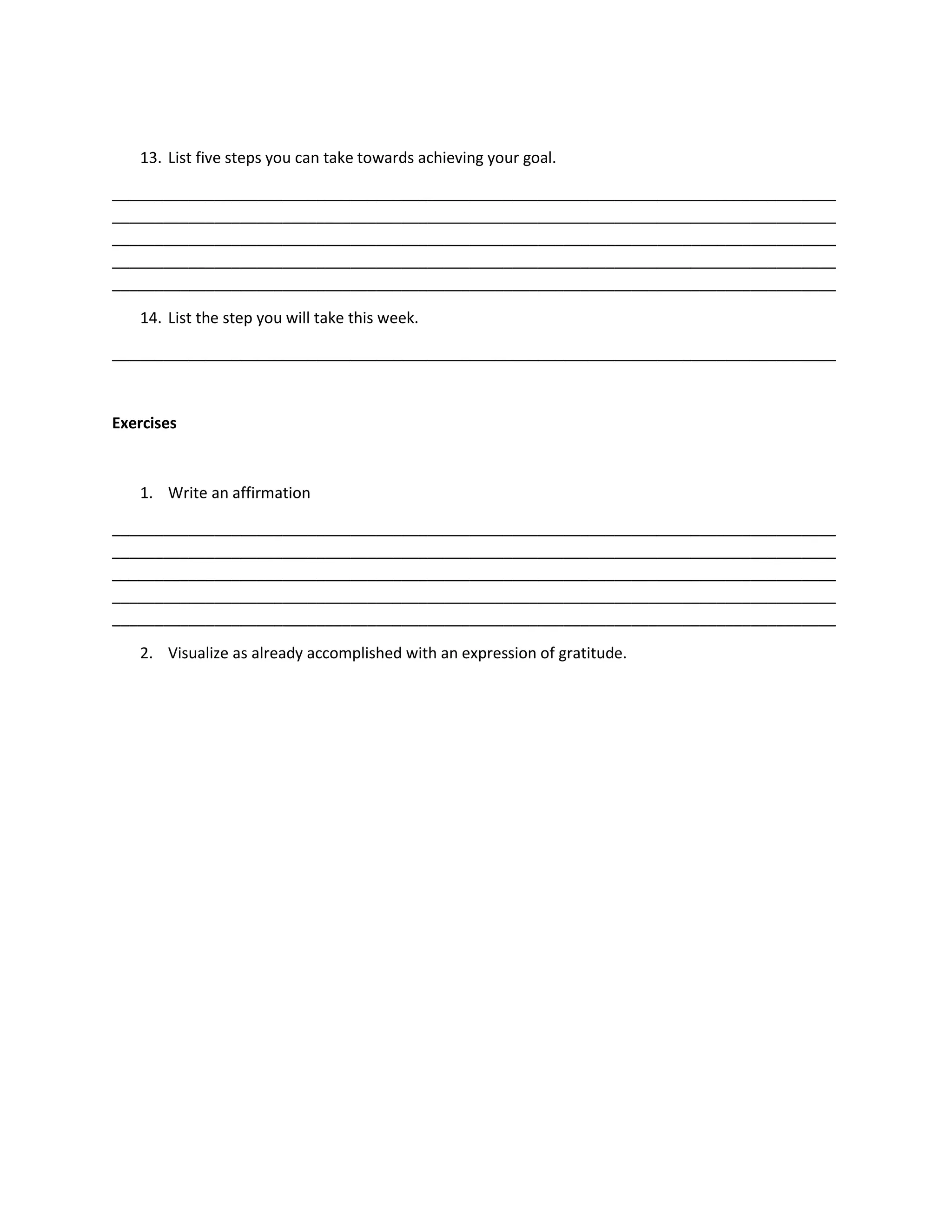 MY ROADMAP TO SUCCESS Activity 2016 | PDF