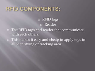 RFID TECHNOLOGY | PPTX
