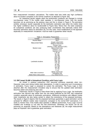A Solution to Partial Observability in Extended Kalman Filter Mobile Robot Navigation | PDF
