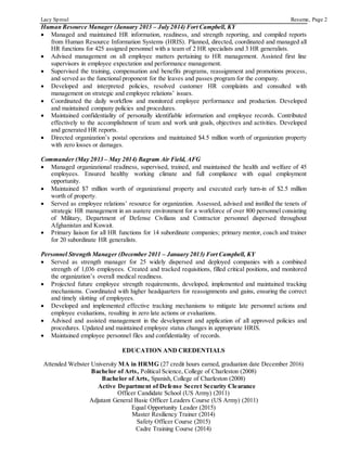 Lacy Sproul Resume 2016 | DOCX