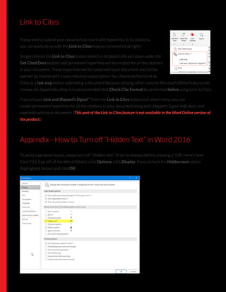 Lexis(R) for Microsoft(R) Office on Office 365 Quick Start Guide | PDF