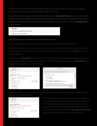 Lexis(R) for Microsoft(R) Office on Office 365 Quick Start Guide | PDF
