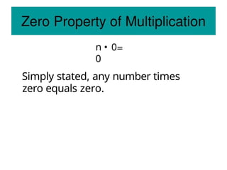 Properties of Equality, Identity, and Operations | PPTX