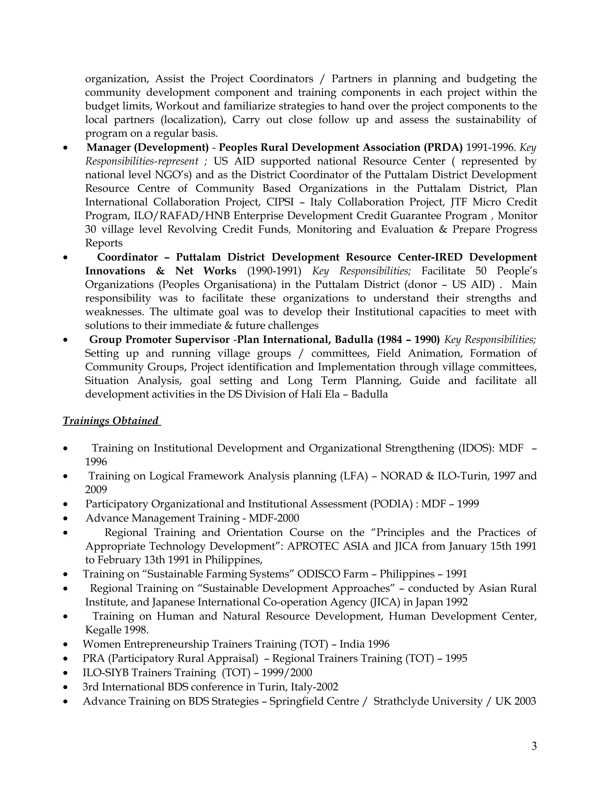 DEEPTHI CV - Jan 2017 | DOC