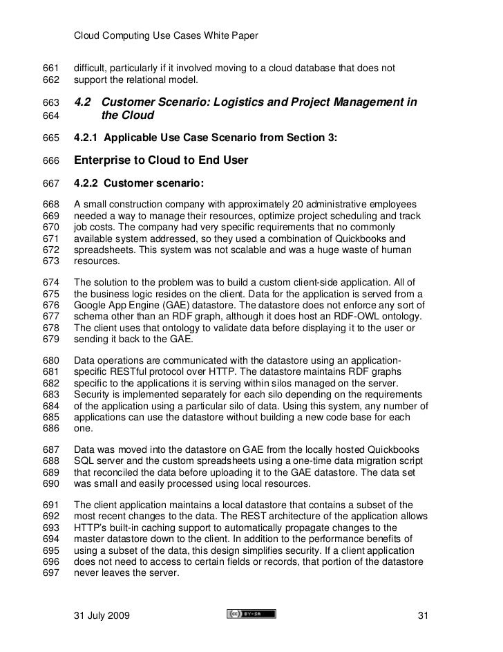 Cloud Computing Use Cases Whitepaper