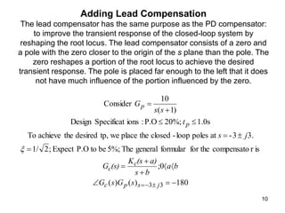 179529572-ROOT-LOCUS-Control-system-Design-ppt.ppt | Radio Control | Hobbies & Interests