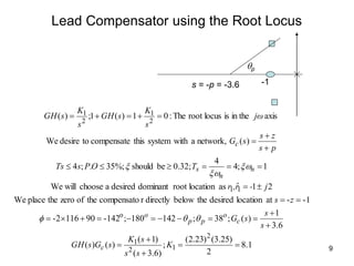 179529572-ROOT-LOCUS-Control-system-Design-ppt.ppt | Radio Control ...