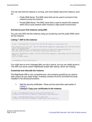 Cloud Computing With Amazon Web Services, Part 3: Servers on Demand With EC2 | PDF | Cloud ...