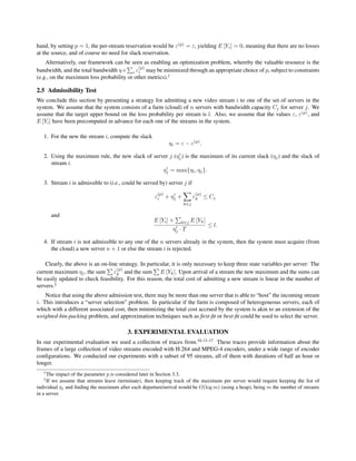 A Two-Tiered On-Line Server-Side Bandwidth Reservation Framework for the Real-Time Delivery of ...