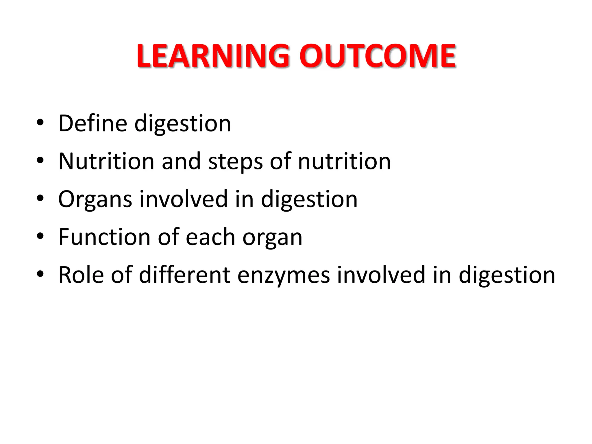 Digestion easy notes for grade stage 4 igcse | PPT