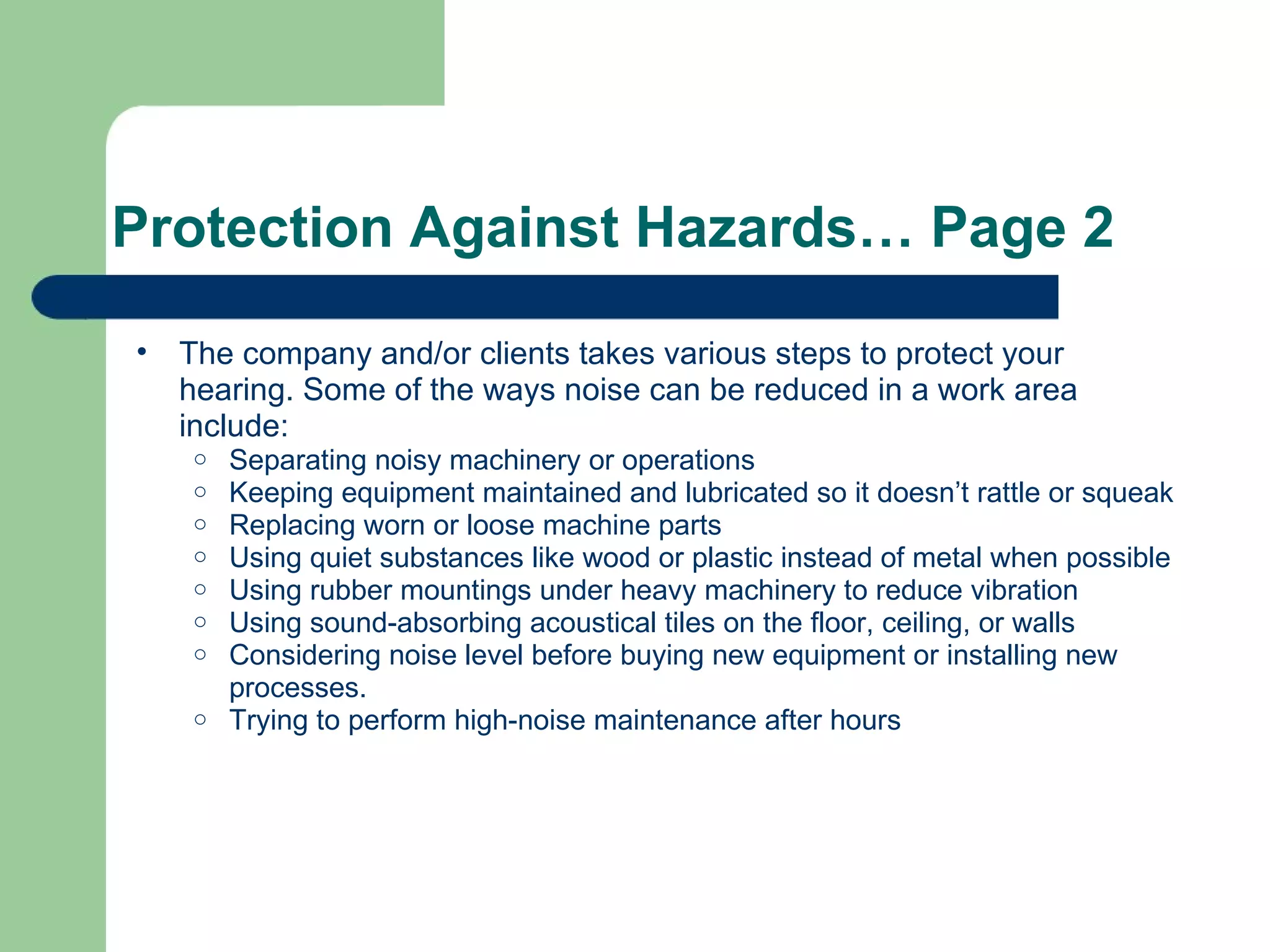 OSHA-Hearing Protection | PPT