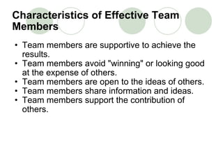 Teamwork Presentation | PPT
