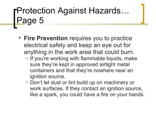 OSHA – Good Housekeeping | PPT | First Aid | Injuries