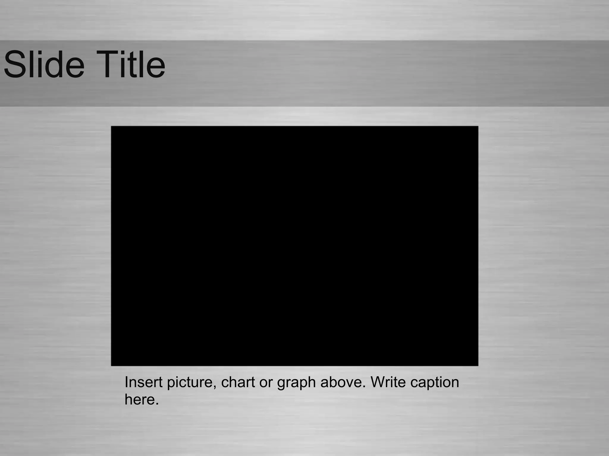 Copy of Brushed Metal Theme Presentation | PPT