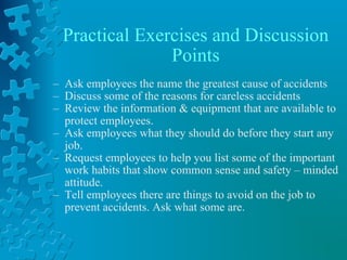 Presentation INstalling Safety Awareness | PPT | Careers