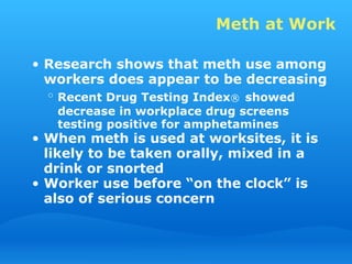 meth_Workplace_Presentation_11-28-06 | PPT
