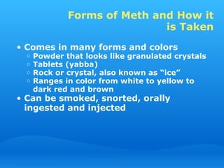 meth_Workplace_Presentation_11-28-06 | PPT | Illegal Drugs, Tobacco ...