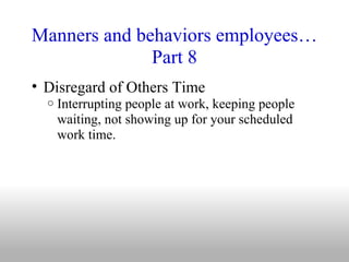 Office Etiquette for Employees | PPT