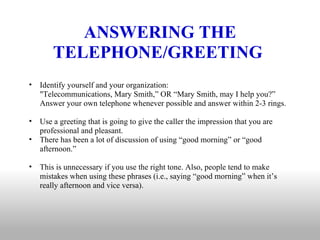 Office Etiquette for Employees | PPT
