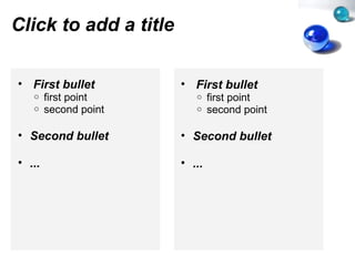 Copy of Presentation (Blue Marbles Theme) | PPT