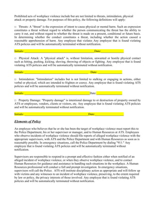 Employee Handbook Intitials and dates updated 5-28-09 | PDF