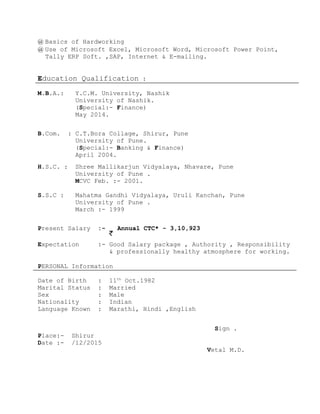 Mahesh_Resume | PDF