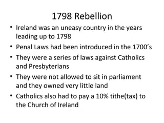 1798 rebellion | PPT