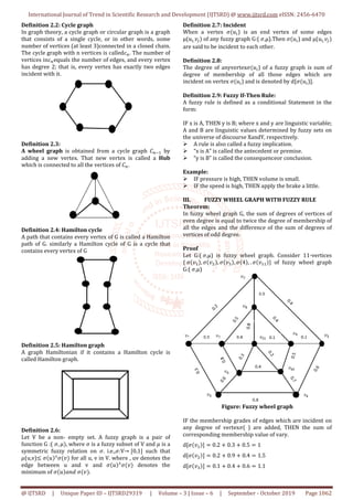 Characteristics of Fuzzy Wheel Graph and Hamilton Graph with Fuzzy Rule ...