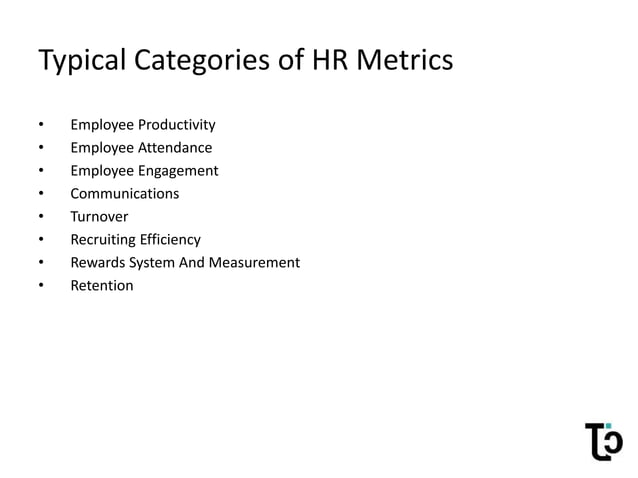 HR Metrics | PPT