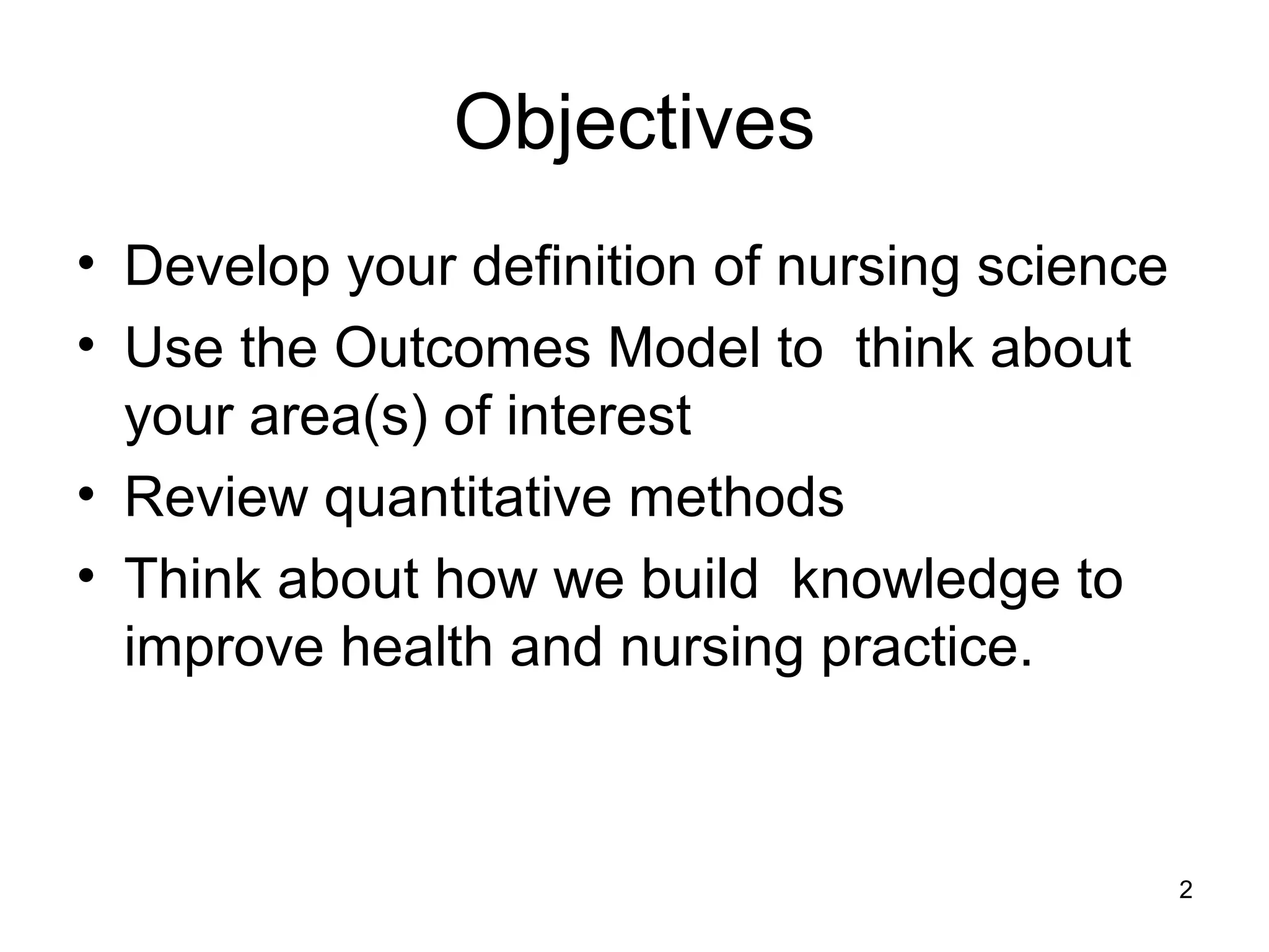 Advanced Quantitative Methods | PPT